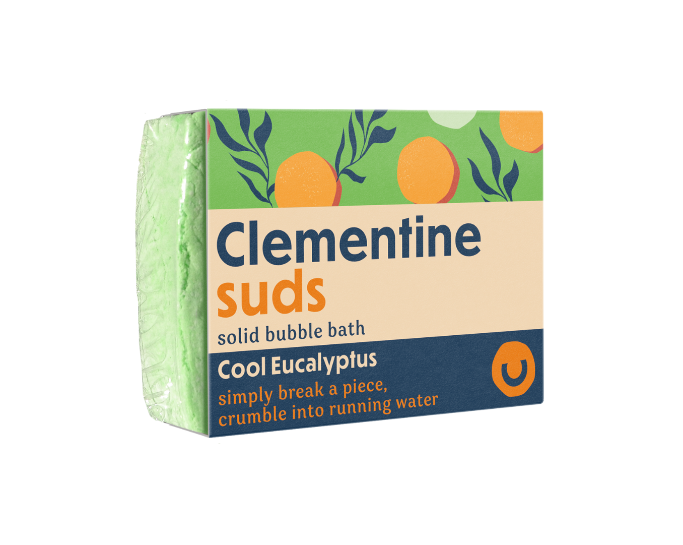 Cool Eucalyptus Solid Bubble Bath – Clementinesuds